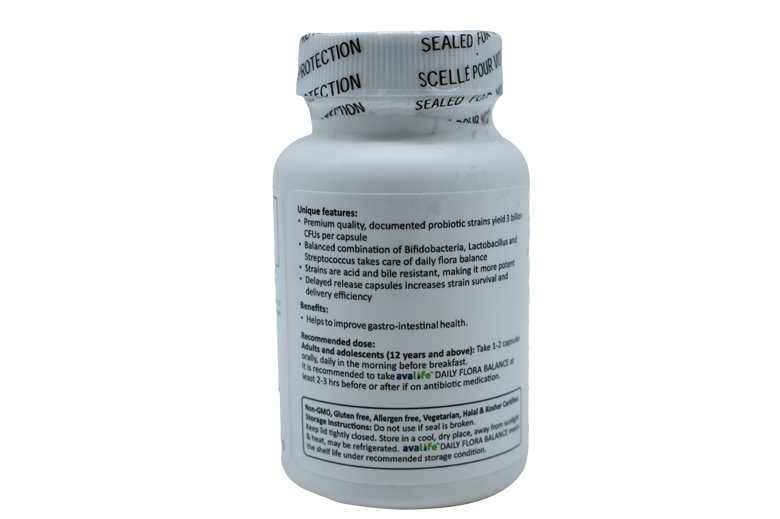 Avalife Daily Flora Balance Capsules 30's