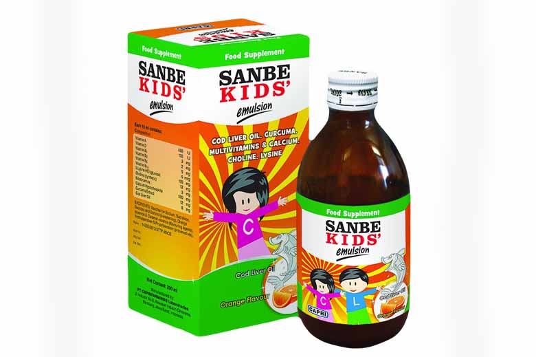 SANBE KIDS EMULSION , 200ML - Tims Nutrition Consultancy