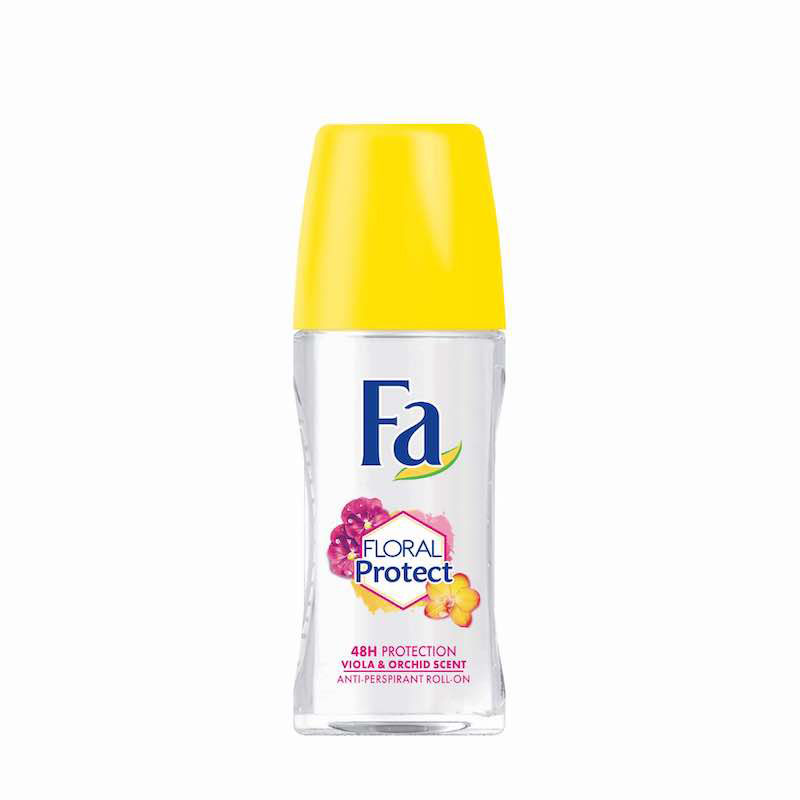 Fa Deo Roll On Floral Protect Orchid Viola 50ml