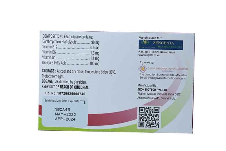 Zecerp Capsules 30's