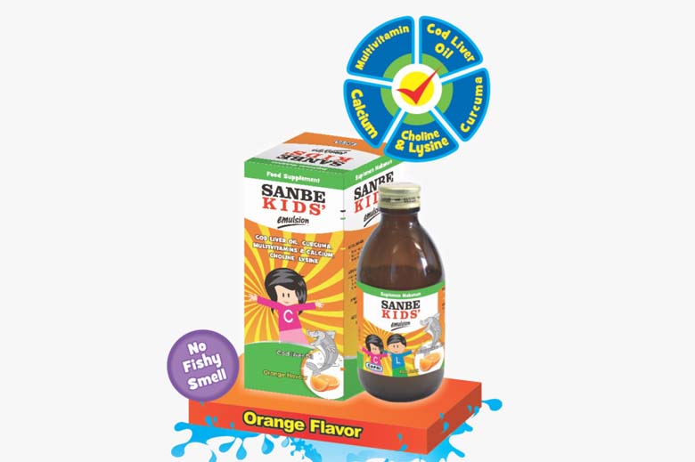 SANBE KIDS EMULSION , 200ML - Tims Nutrition Consultancy