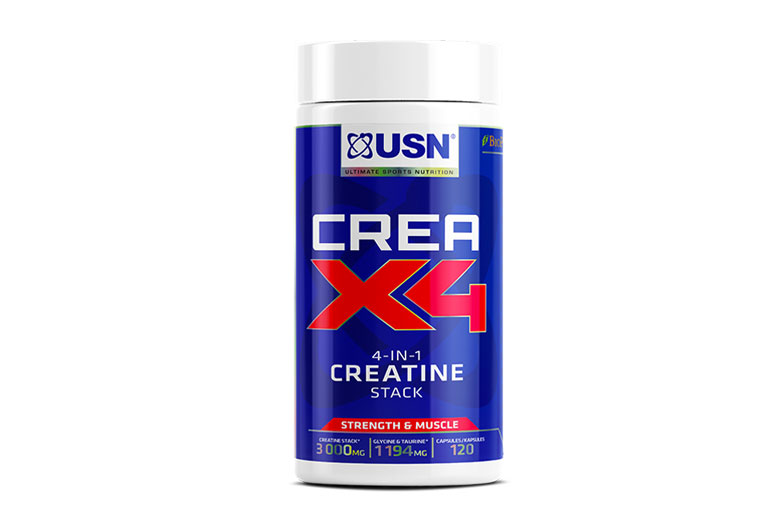 USN Creatine 4x4 Capsules 120's