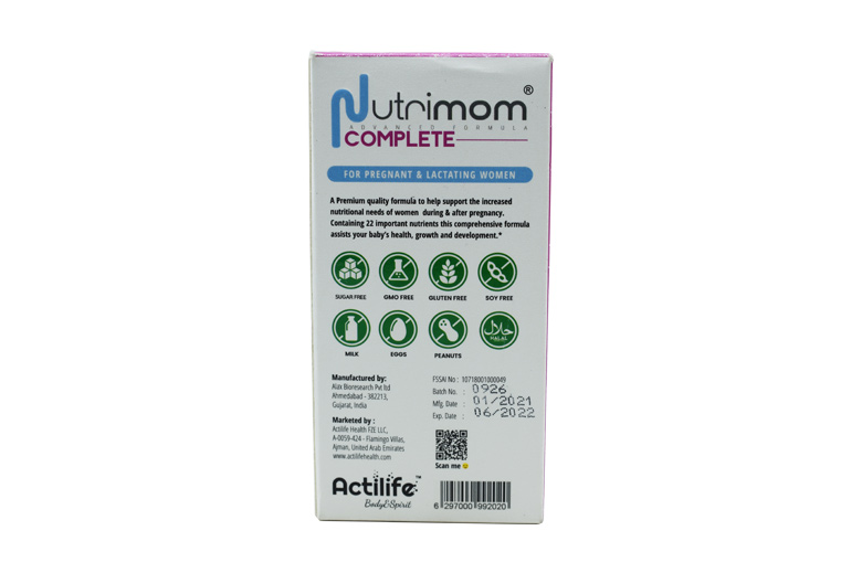 Nutrimom Complete Capsules 30's